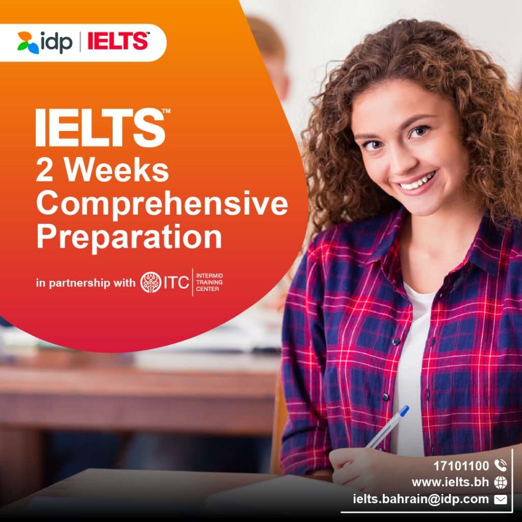 Ielts Fast Track Face To Face Itc Idp Ielts Bahrain